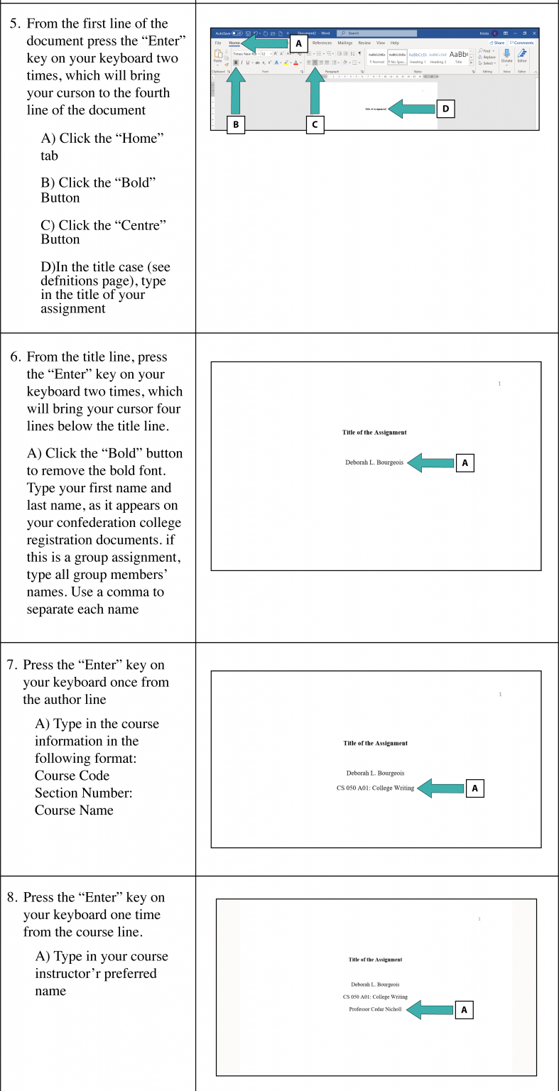 APA Assignment: General Page Format Requirements – An APA Guide for ...